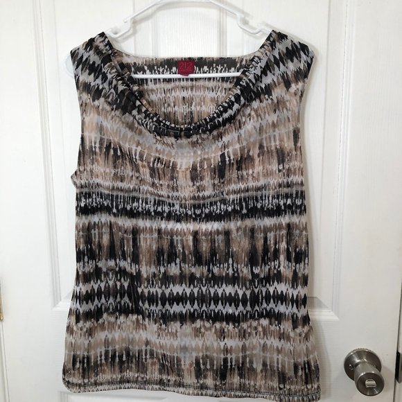 212 Collection | Tops | 22 Collection Sleeveless Knit Cowl Neck Blouse ...